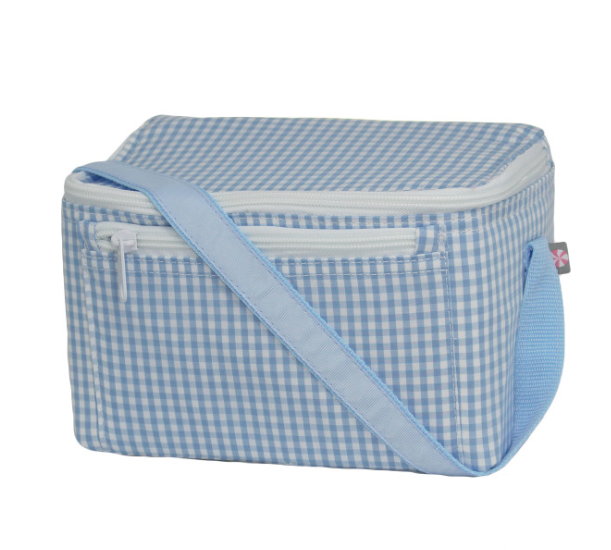 Baby Blue Gingham Lunch Box – Mignon