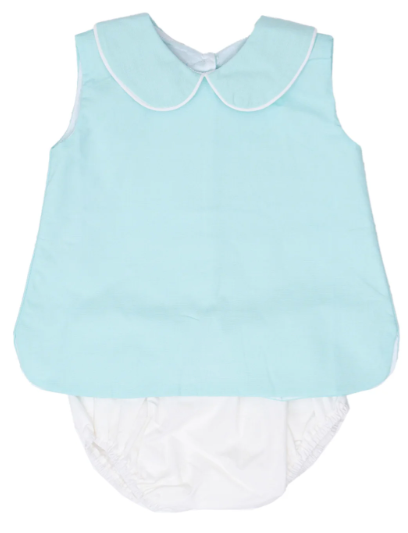 Raleigh Aqua Diaper Set – Mignon